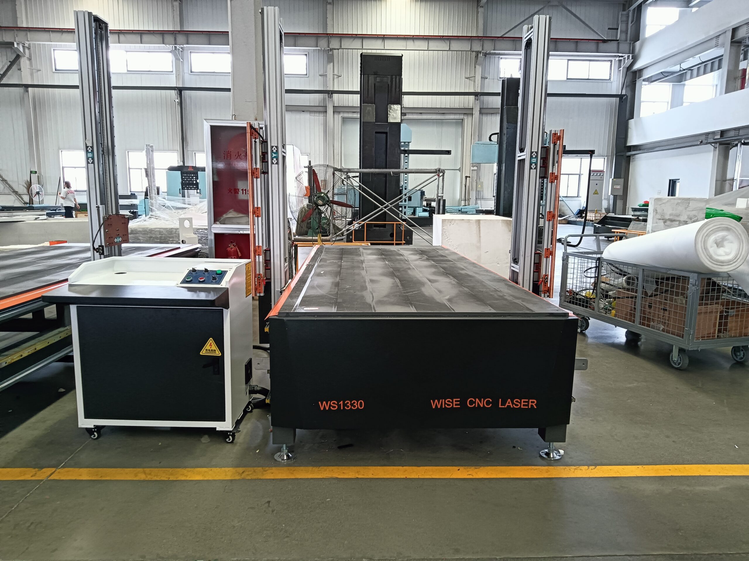 Jinan Wise CNC Laser Delivers Advanced WS1330 5-Axis 3D Foam Cutting ...